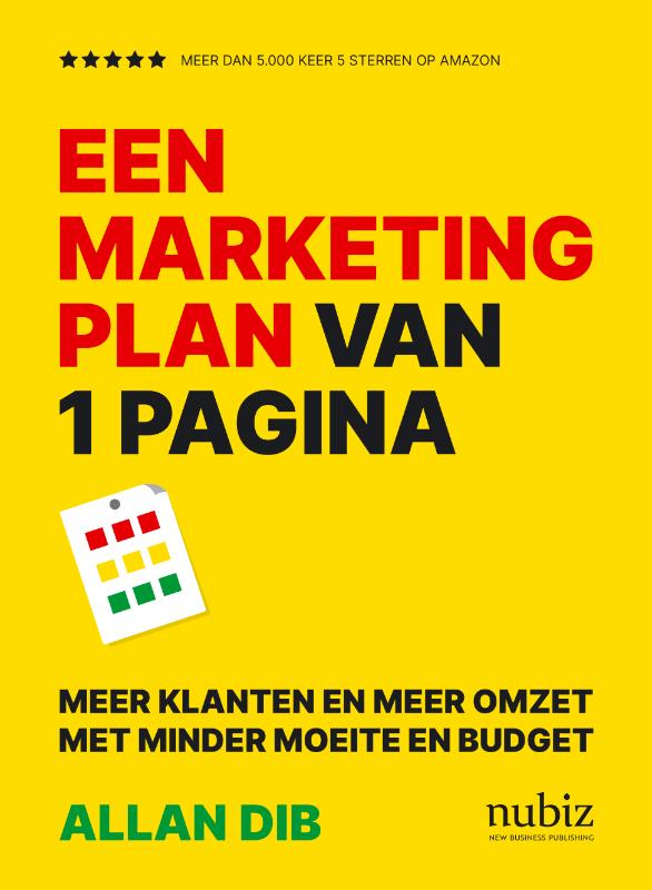 Een marketingplan van 1 pagina van Allan Dib bestellen?